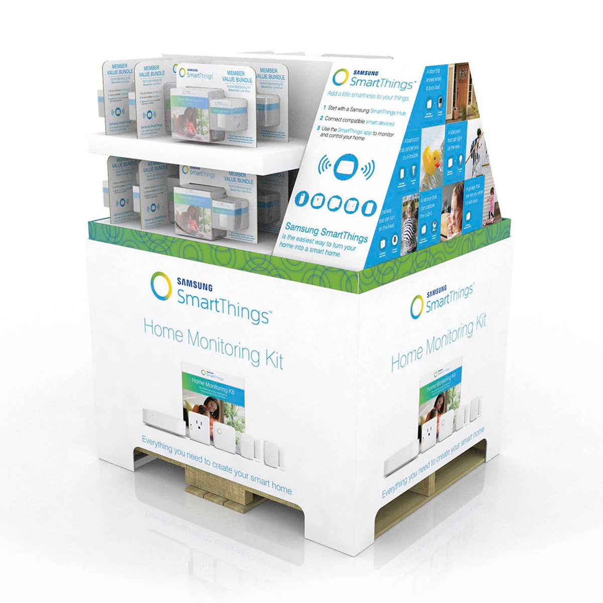 Full-Pallet - Stacked Products With Product Panel — Bennett