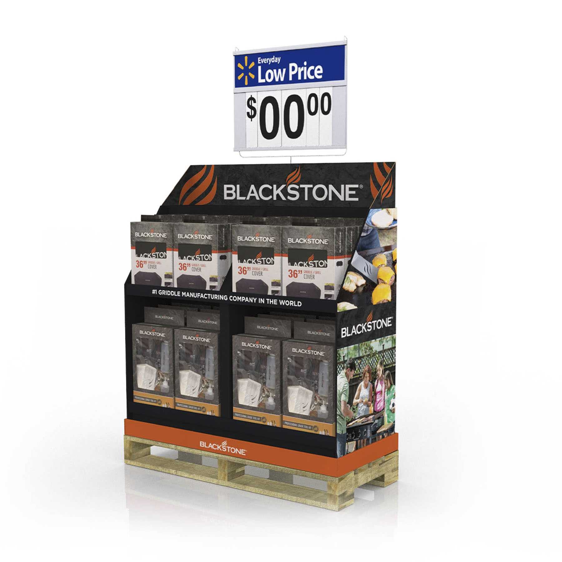 Custom Pallet Display Design And Manufacturing — Bennett